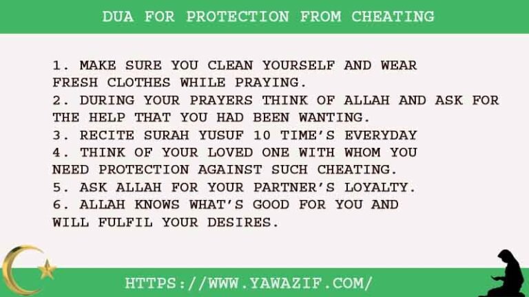 5 Tested Dua To Stop Cheating Husband - Ya Wazif - Love Problem ...